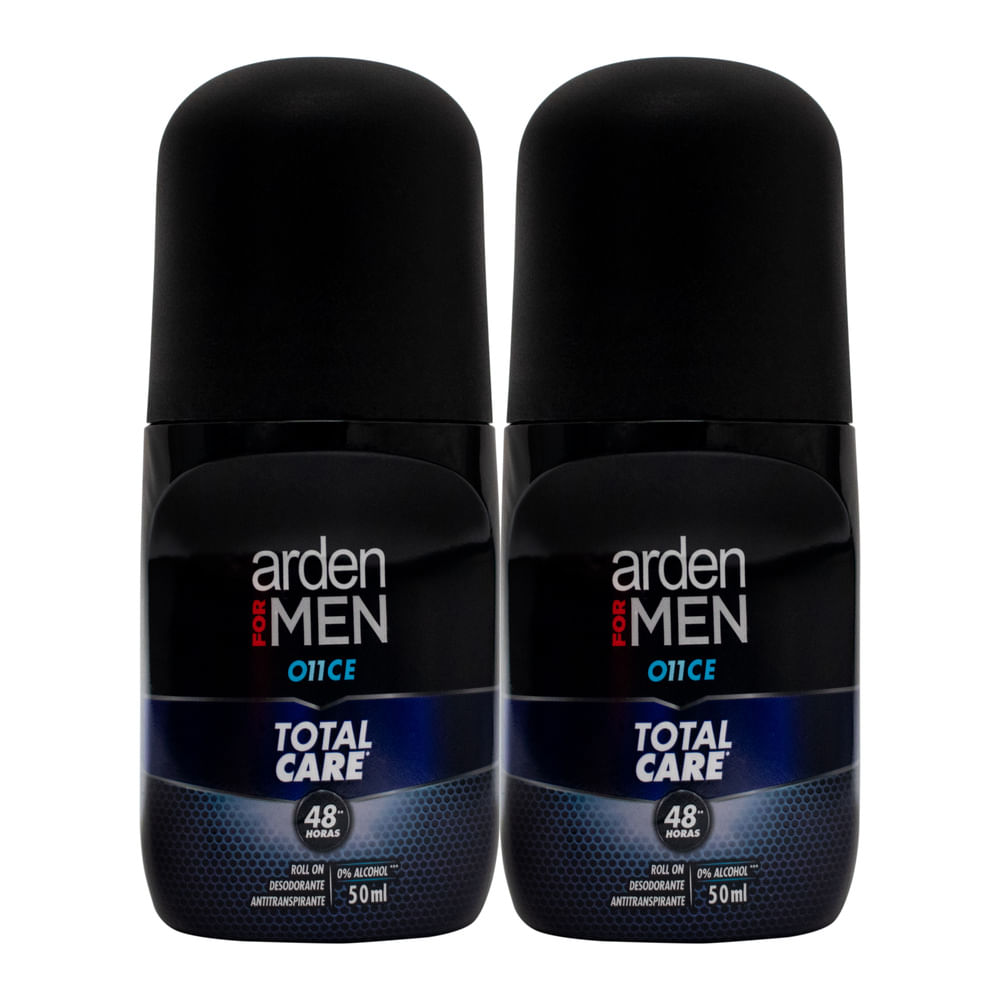 Pack Roll On Once 48h | Arden For Men 50ml x2