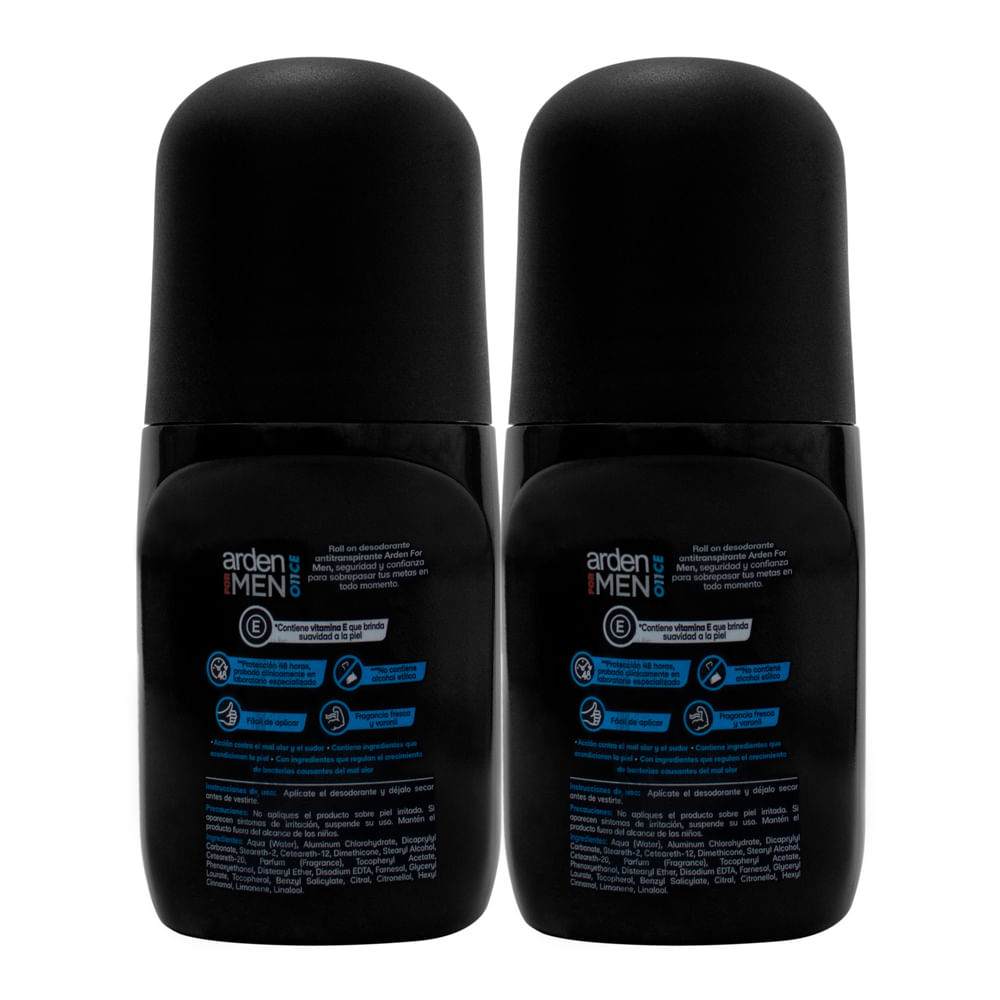Promoción Arden For Men Desodorante Sport Roll On 50ml x2 und